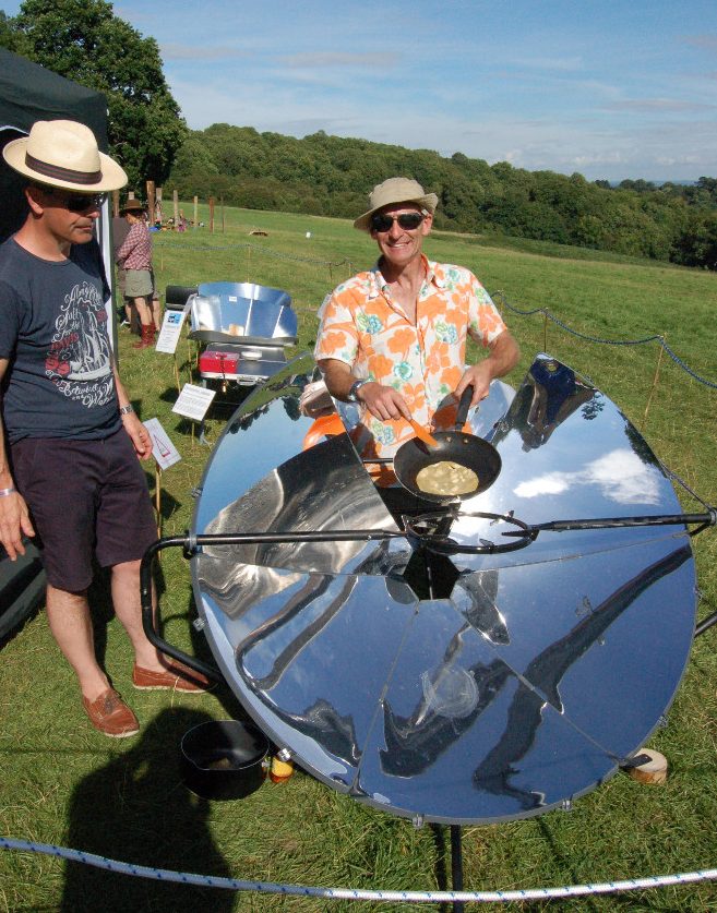 Low impact Solar Cooking at the Green Gathering 2017 | www ...